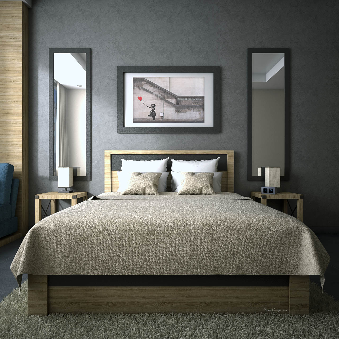 Grey Bedroom Ideas With Oak Furniture Roomdsign Grey Bedroom Ideas With Oak Furniture Roomdsign
