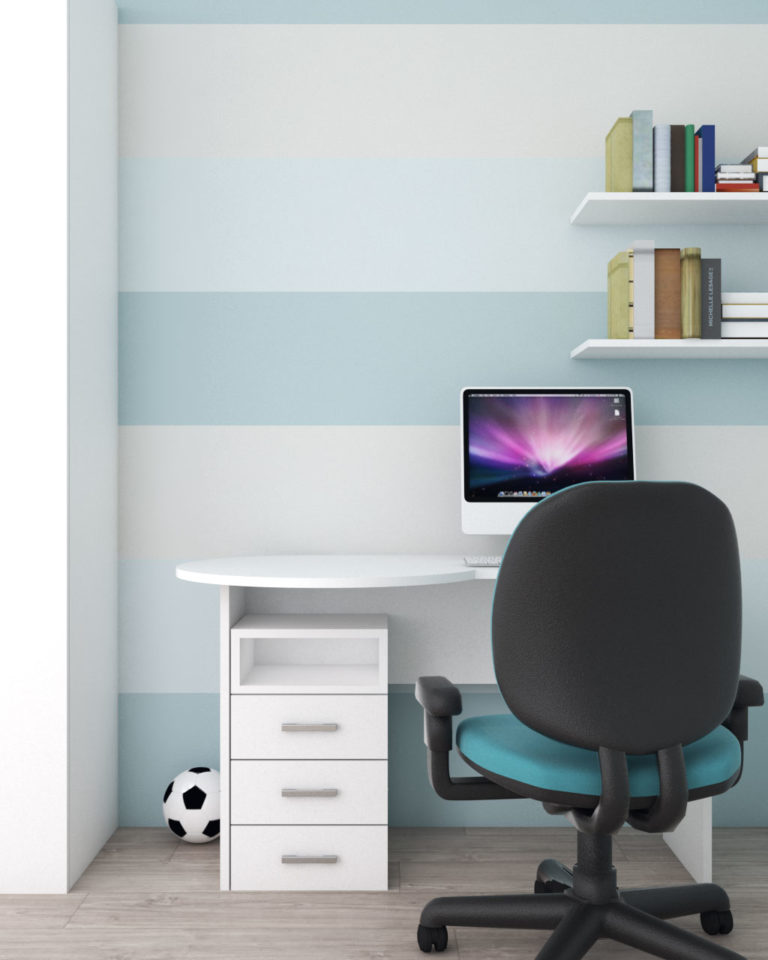 17 Creative Horizontal Striped Wall Paint Ideas - roomdsign.com