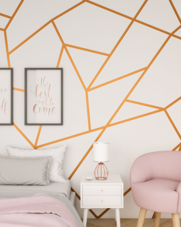 15 Creative Geometric Wall Paint Ideas (to Spark Your Imagination ...