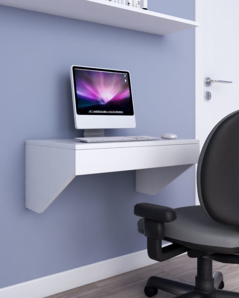 10 Creative Wall Table Solutions for Small Areas - roomdsign.com