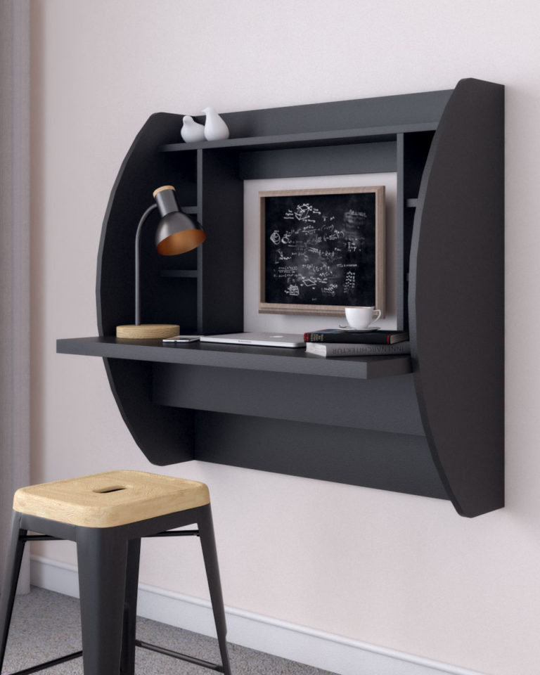 10 Creative Wall Table Solutions for Small Areas - roomdsign.com