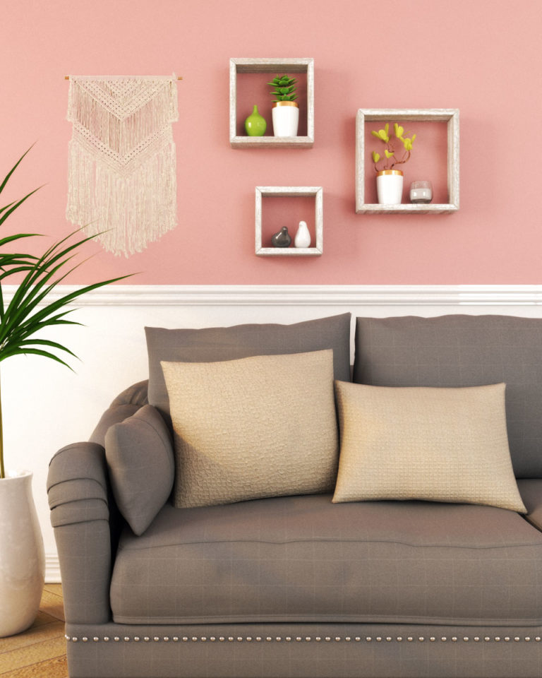 20 Pink Wall Decor Ideas for Chic Interiors - roomdsign.com