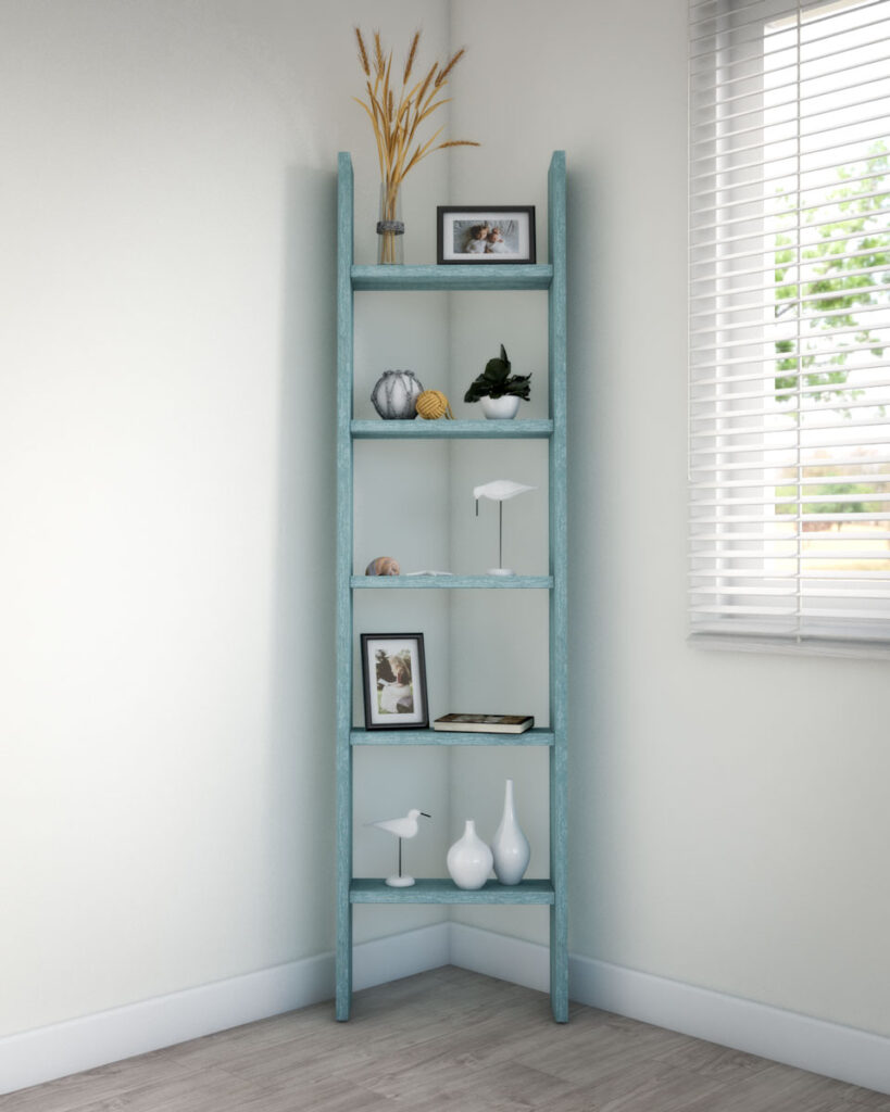 10 Creative Ideas to Decorate Corner Shelves - roomdsign.com
