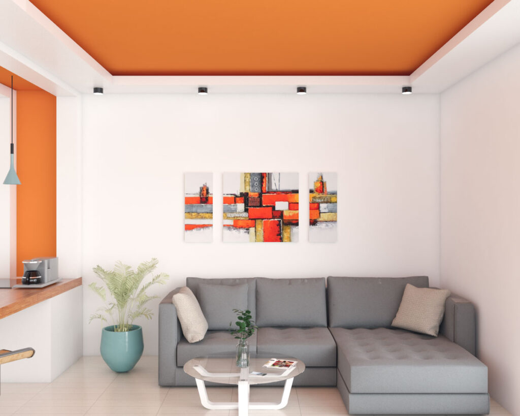 8 Orange Décor Ideas for a Stylish Living Spaces - roomdsign.com