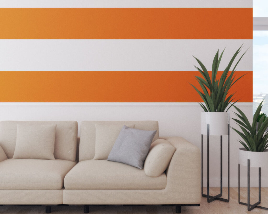 8 Orange Décor Ideas for a Stylish Living Spaces - roomdsign.com