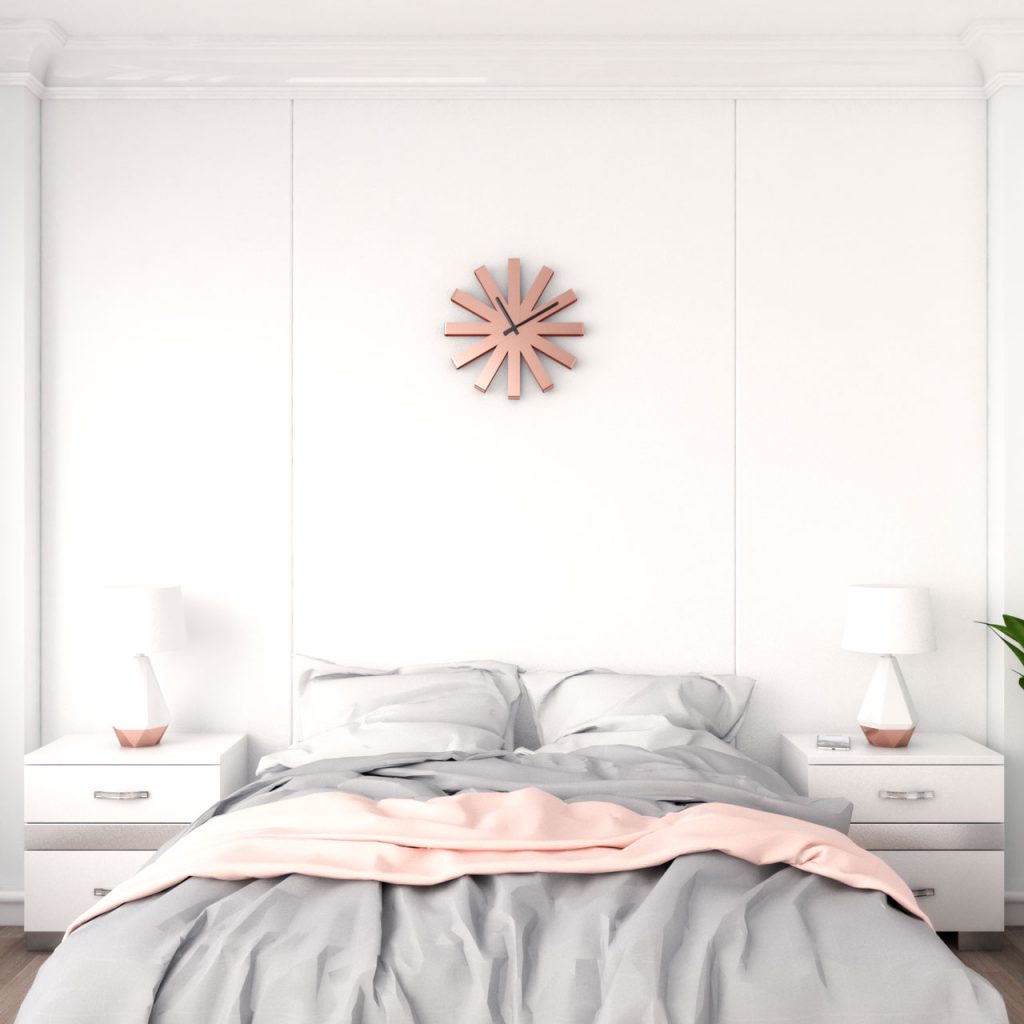 14 Sweet and Glam Rose Gold Bedroom Decor Ideas - roomdsign.com