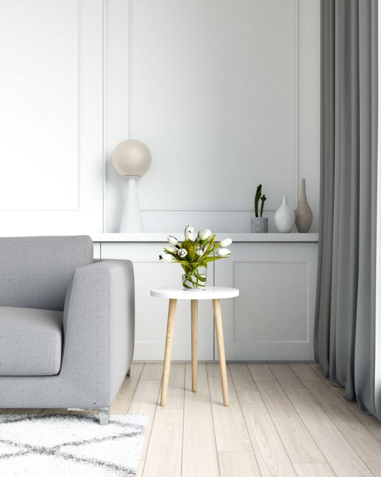 10 Stylish End Tables That Pair Perfectly with Gray Couches - roomdsign.com