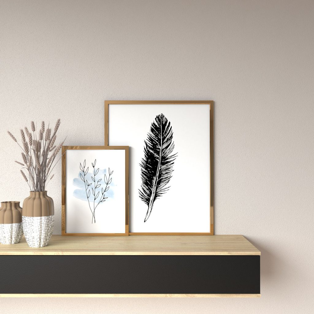 8 Stylish Wall Colors to Complement Gold Picture Frames - roomdsign.com