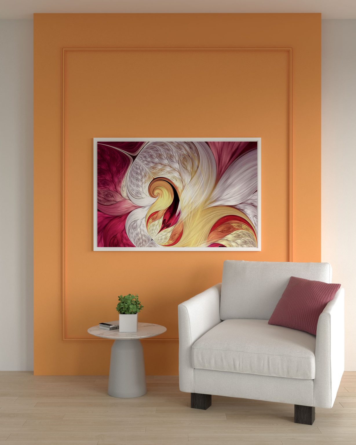 What Color Matches Orange Wall? (15 Beautiful Options) - roomdsign.com