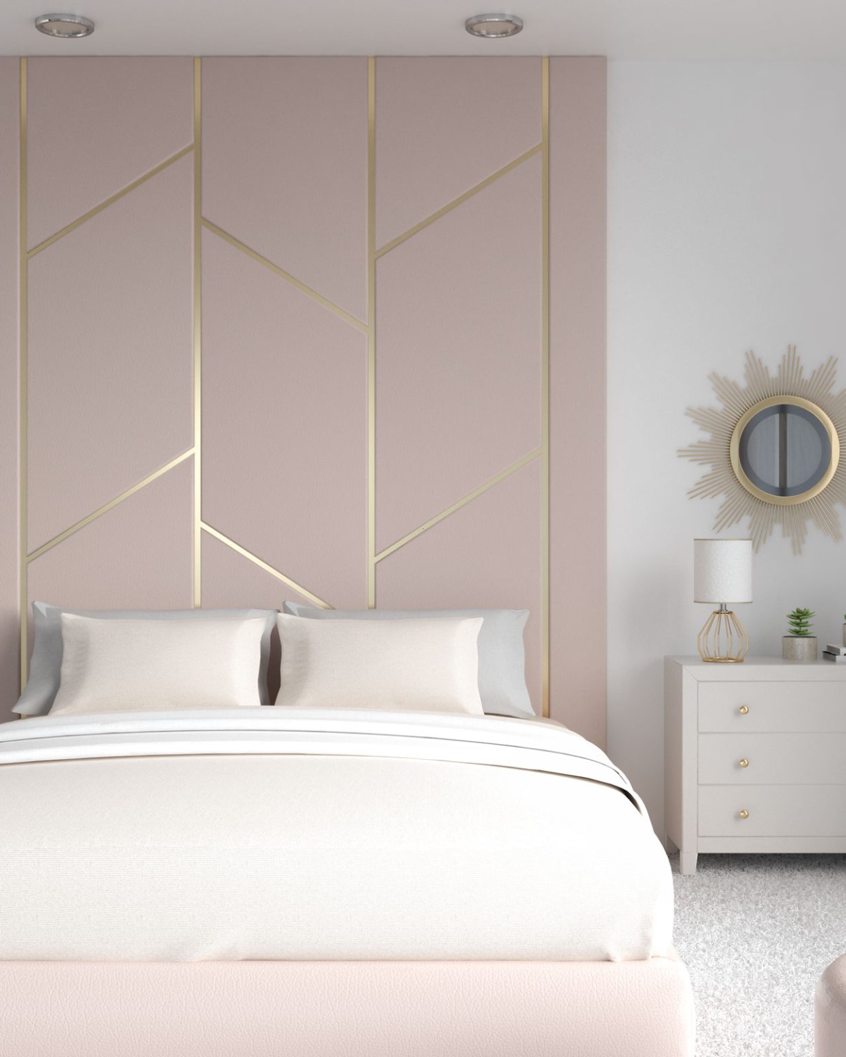 20 Pink Wall Decor Ideas for Chic Interiors - roomdsign.com