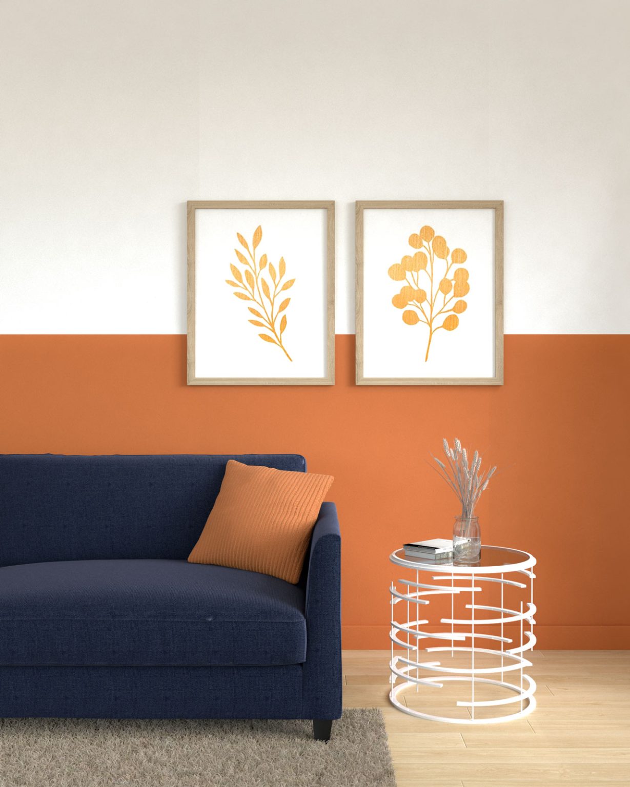 15 Best Two Tone Wall Paint Ideas - roomdsign.com