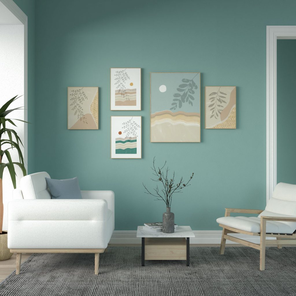 15 Fresh Blue-Green Paint Colors for Interior Wall - roomdsign.com