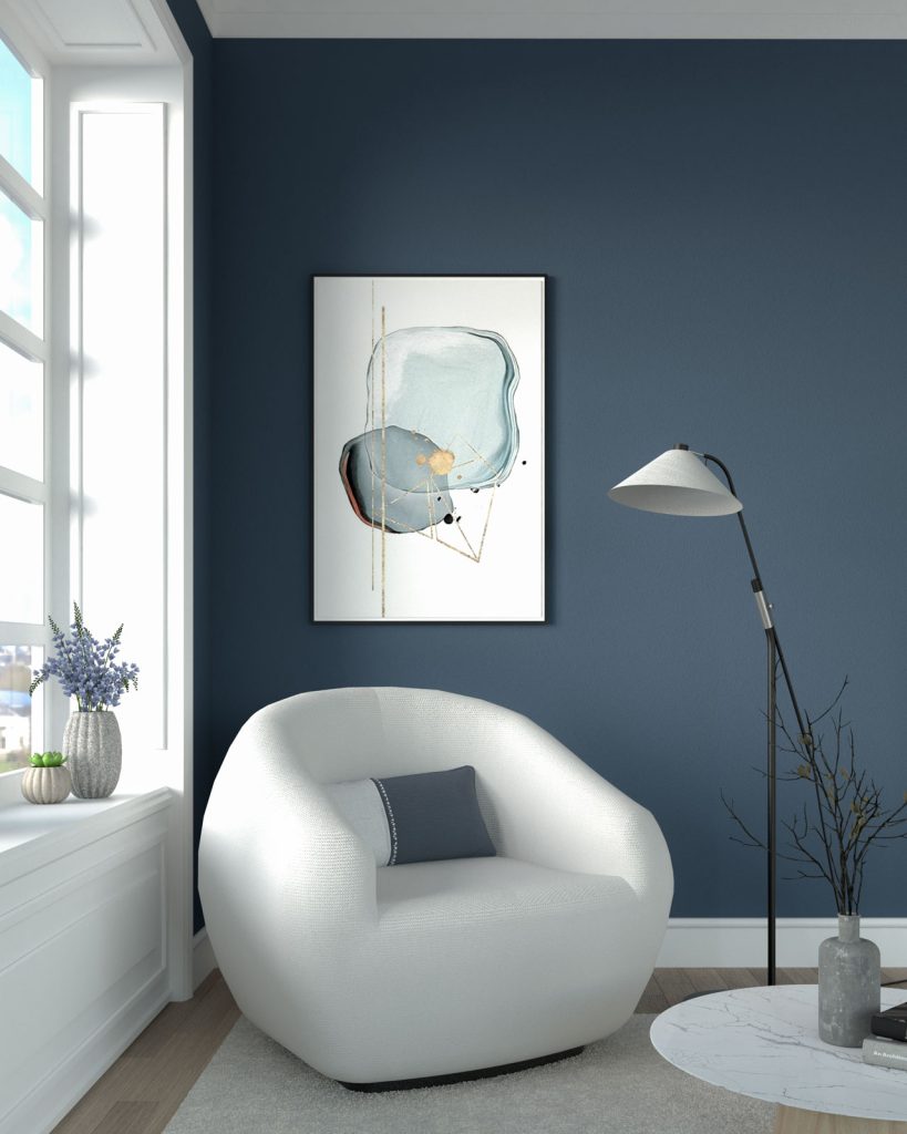 Our Favorite Blue-Gray Paint Selections for Interior Walls - roomdsign.com