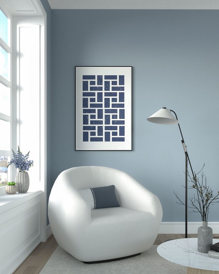 Our Favorite Blue-Gray Paint Selections for Interior Walls - roomdsign.com