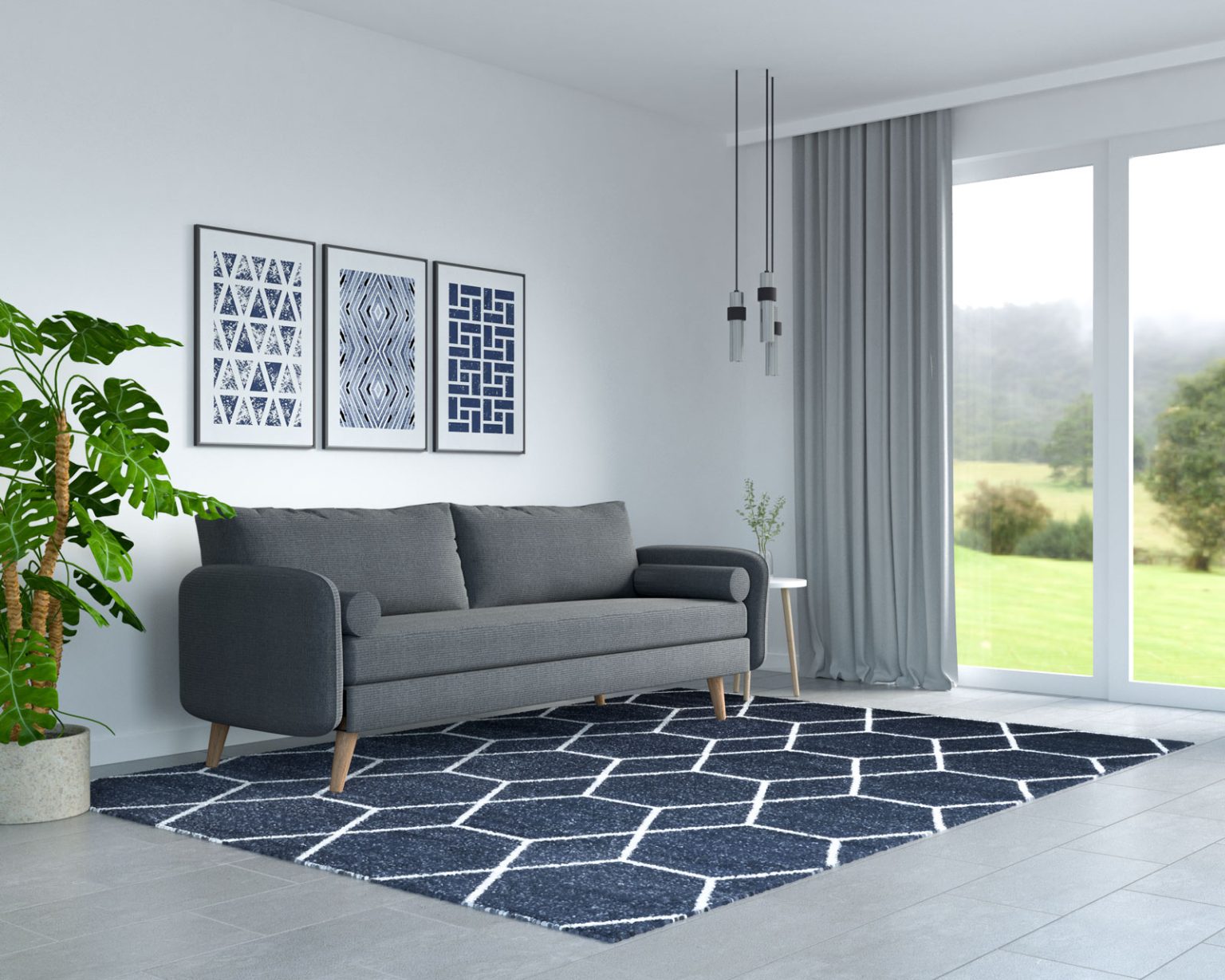 15 Rug Colors That Pair Perfectly with Gray Floors - roomdsign.com