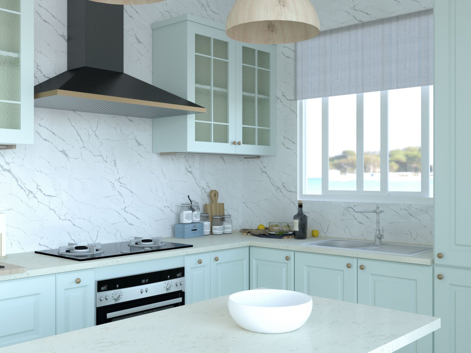 7 Awesome Coastal Backsplash Ideas to Create a Relaxing Kitchen ...