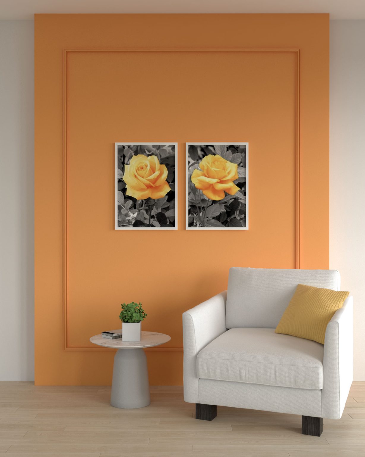 What Color Matches Orange Wall? (15 Beautiful Options) - roomdsign.com