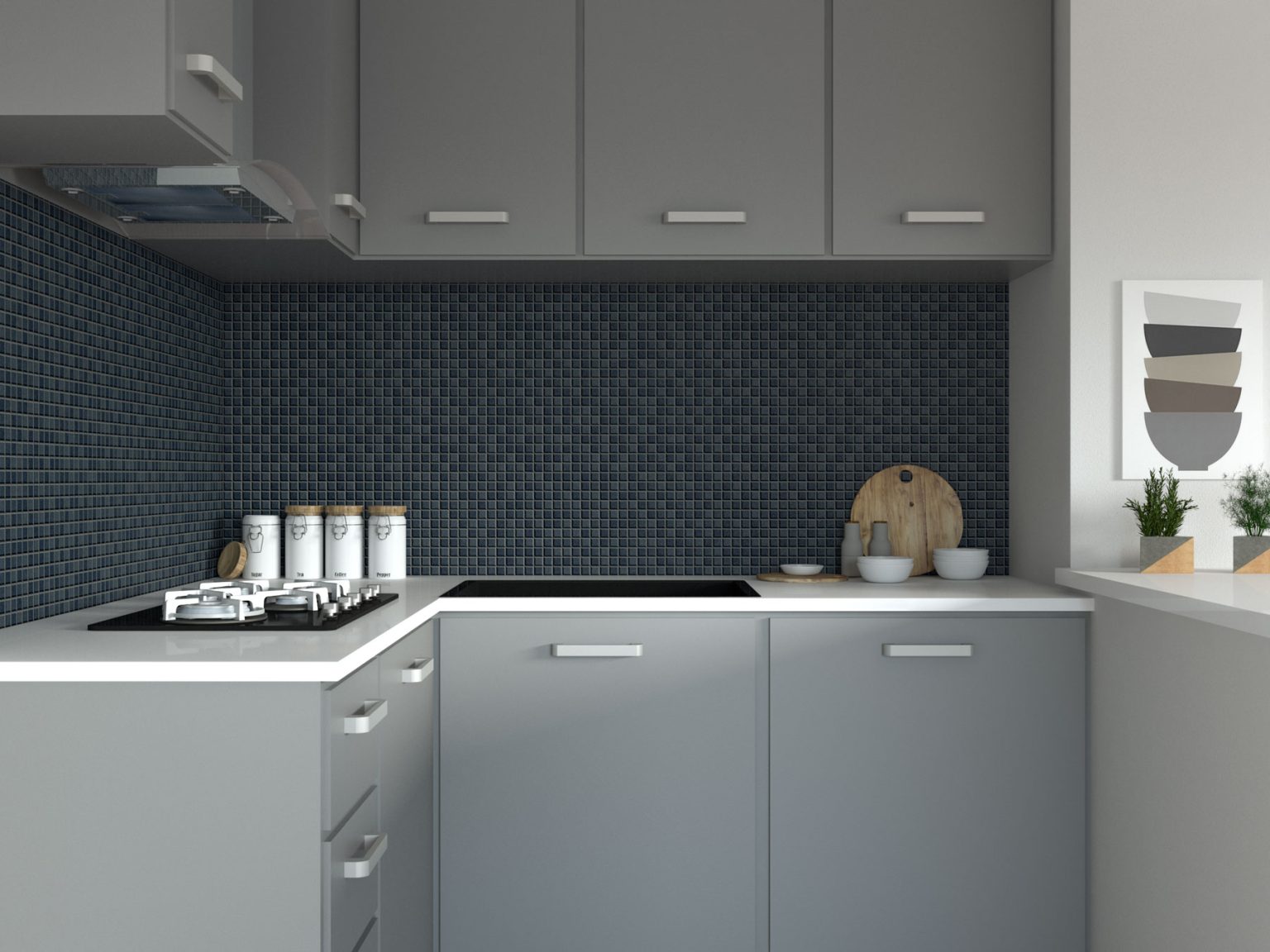 7 Trendy Backsplash Options for Gray Cabinets - roomdsign.com