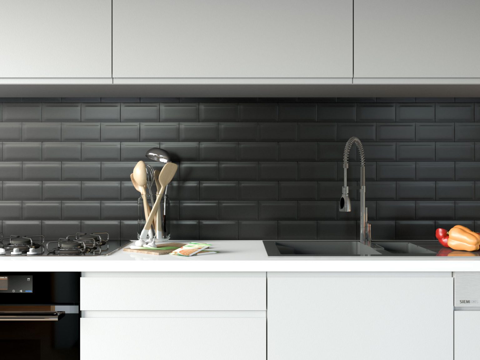 10 Backsplashes That Perfectly Complement White Countertops - roomdsign.com