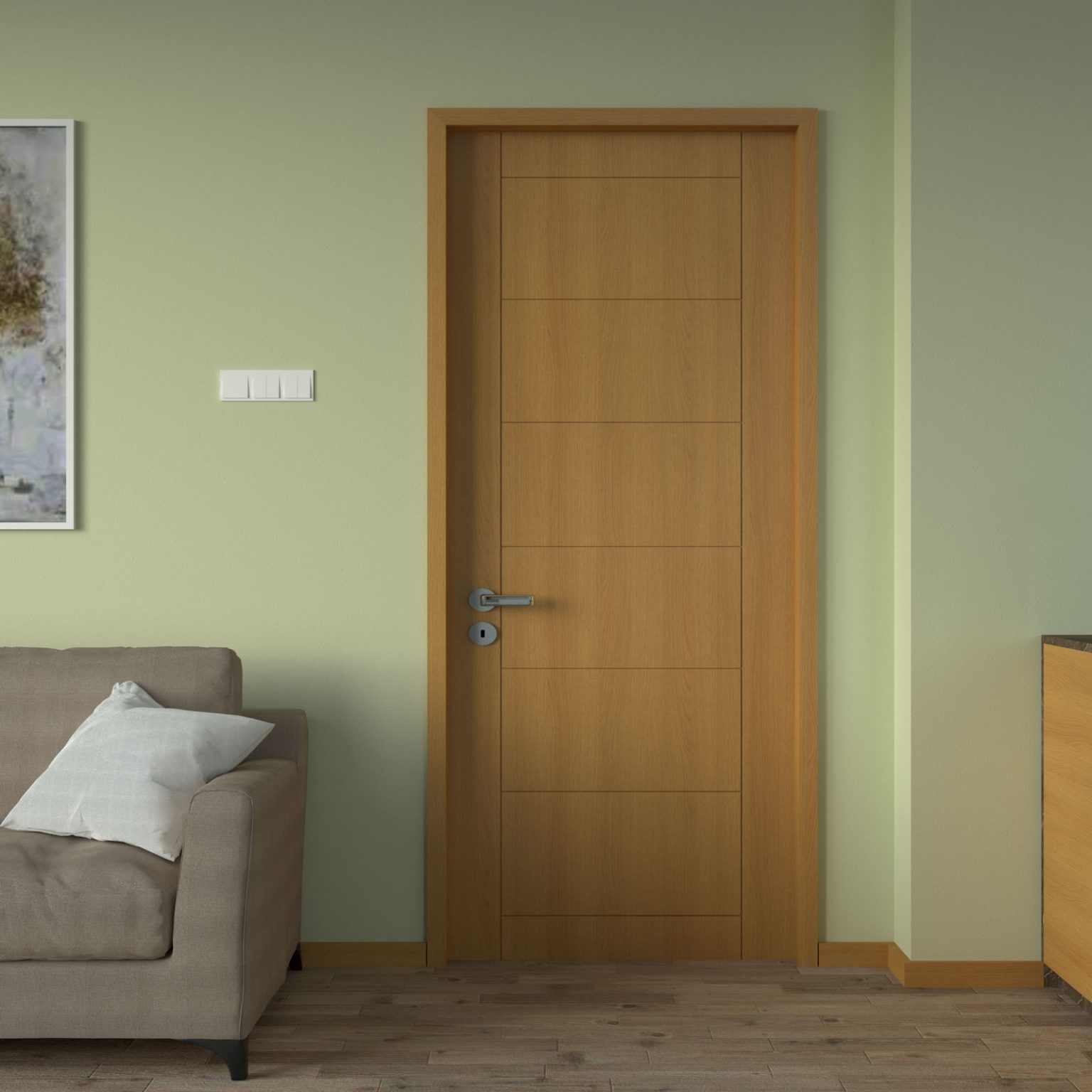 7 Colors to Complement Golden Oak Wood - roomdsign.com