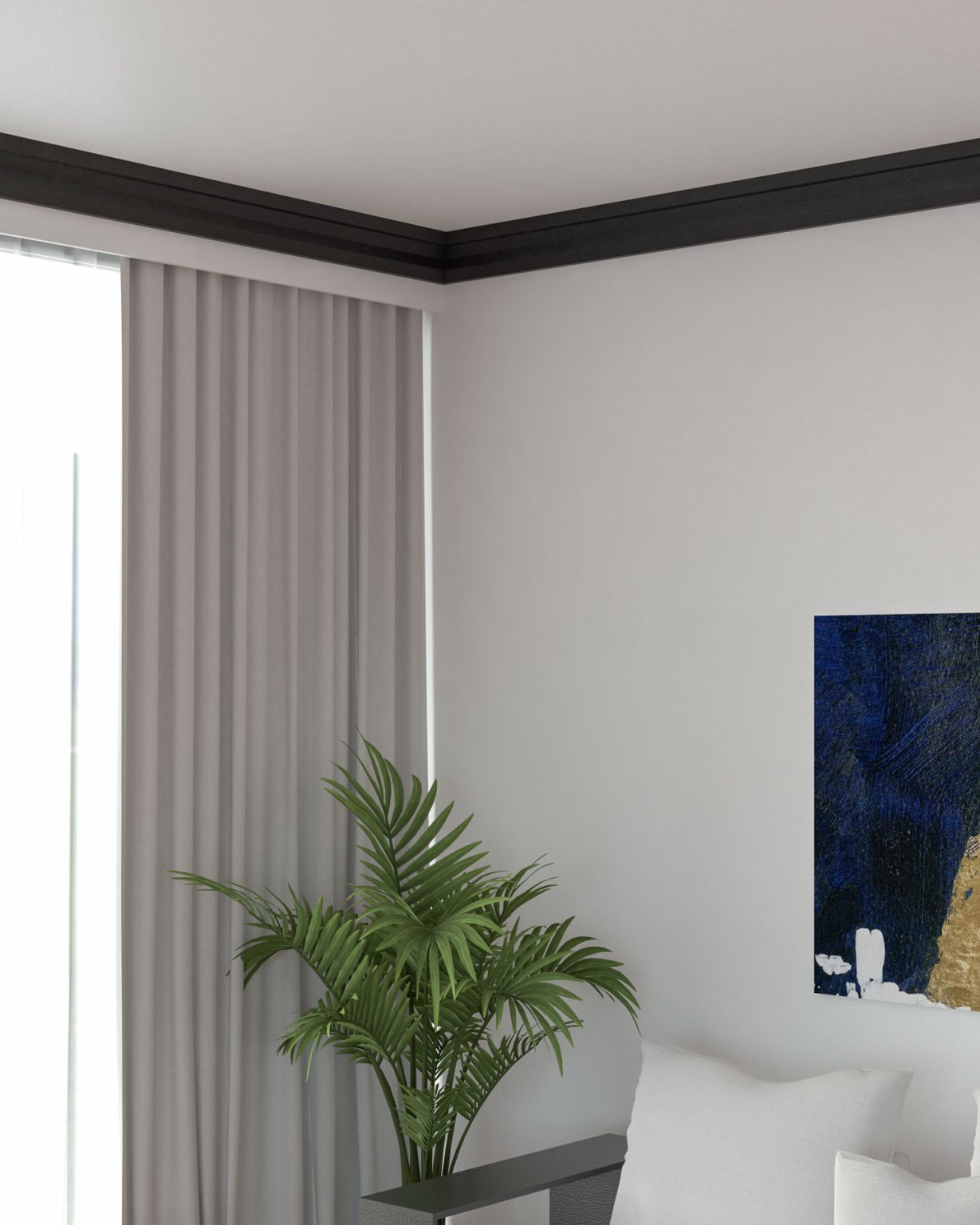 7 Stunning Crown Molding Color Ideas - roomdsign.com