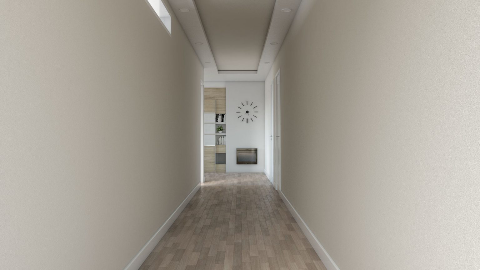 10 Wall Paint Color Ideas to Open Up Dark Narrow Hallways - roomdsign.com