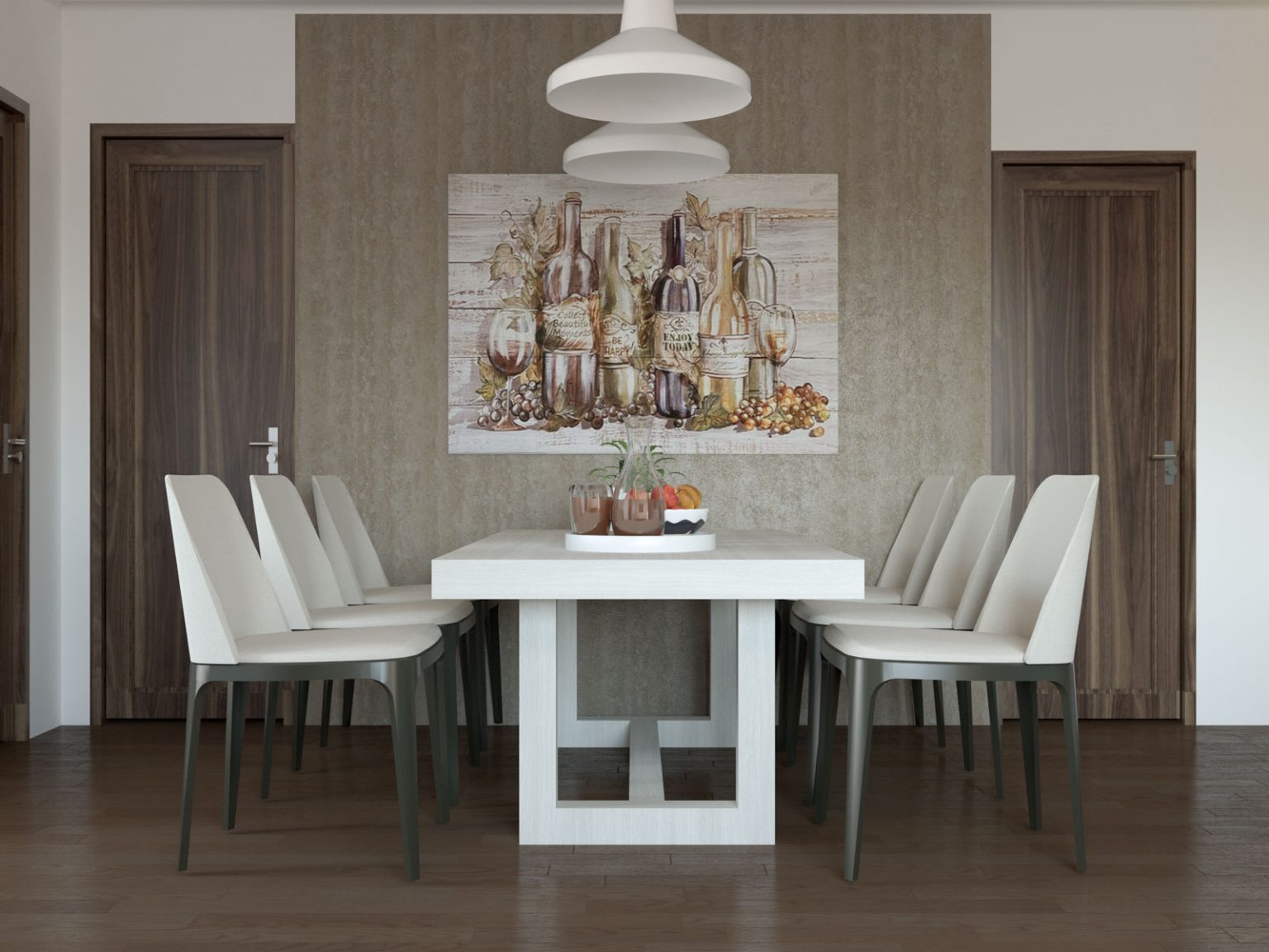 7 Best Dining Table Colors for Dark Wood Floors - roomdsign.com