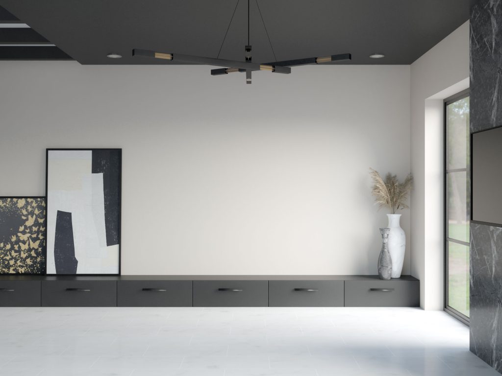 What Color Wall Goes with Black Ceiling? (7 Choices For A Dramatic ...