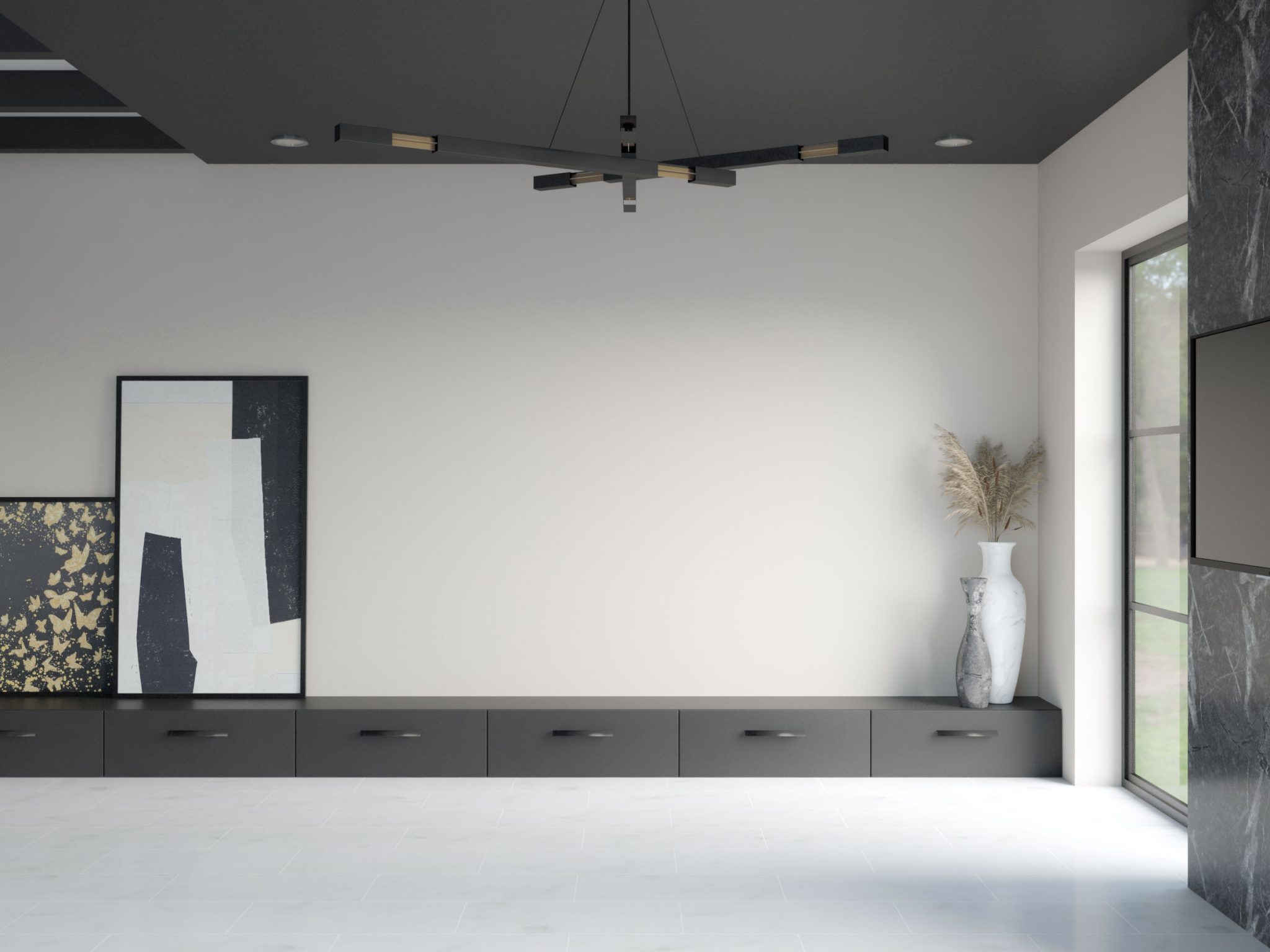 What Color Wall Goes with Black Ceiling? (7 Choices For A Dramatic ...