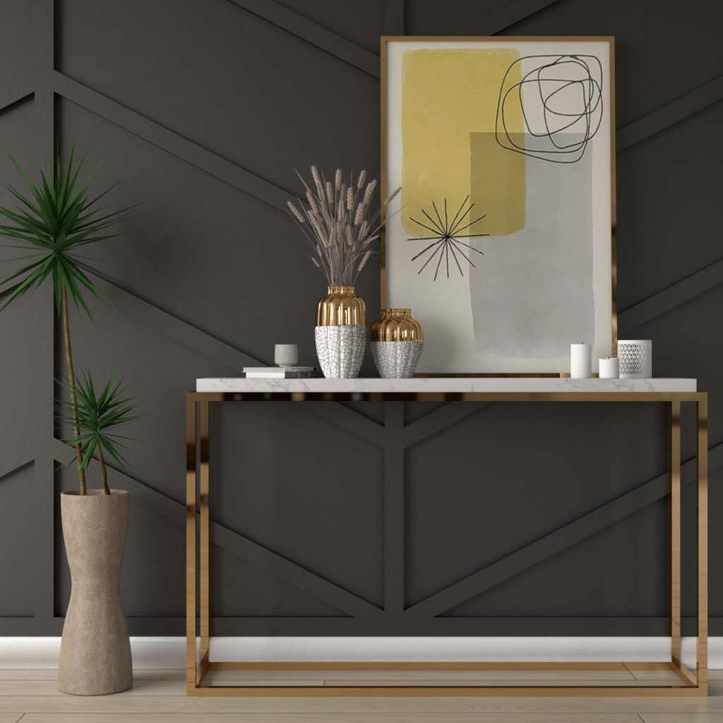 11 Perfect Color Matches for Black and Gold Home Decor - roomdsign.com