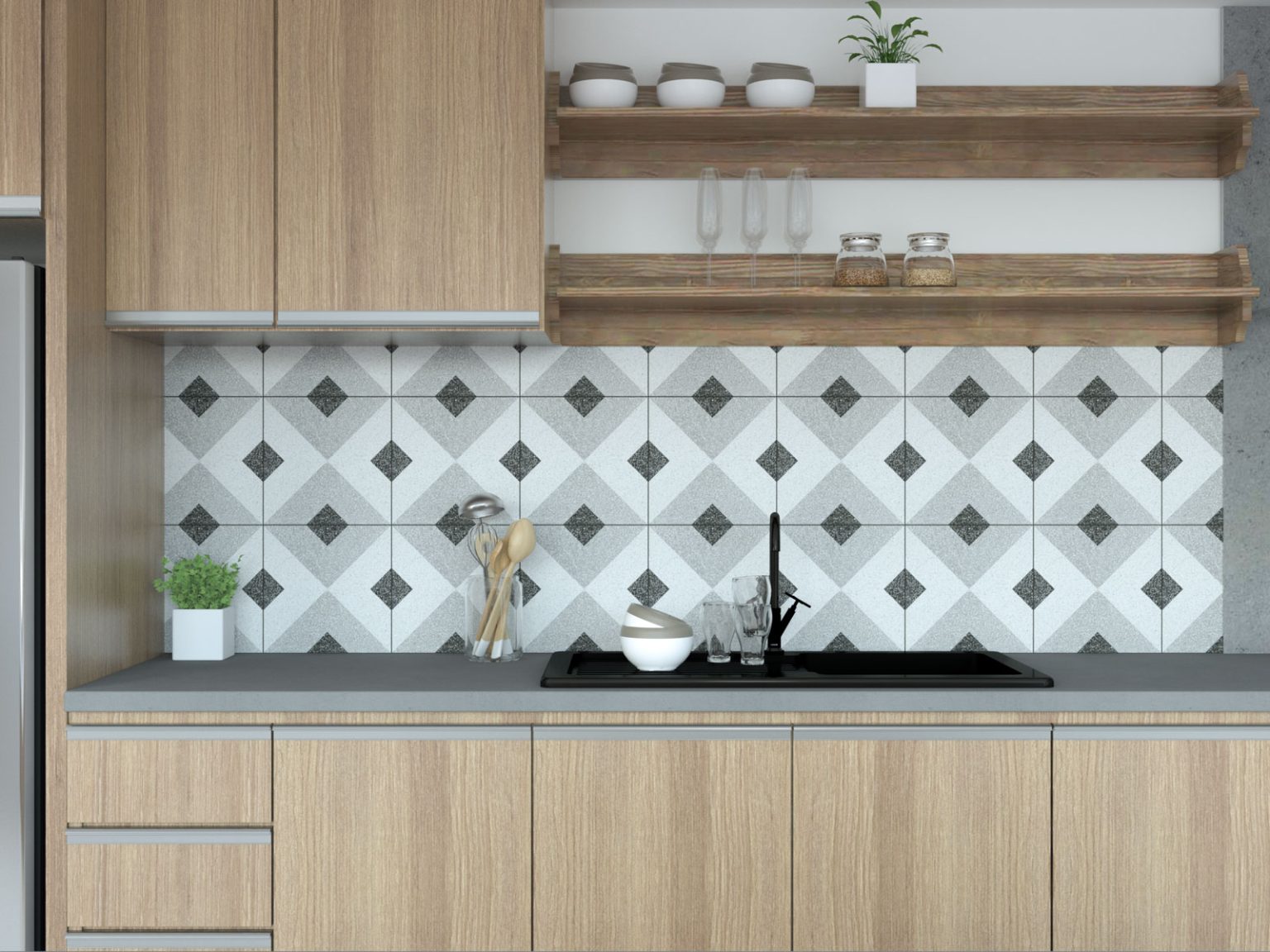 11 Gray Kitchen Backsplash Ideas for a Sophisticated Touch - roomdsign.com