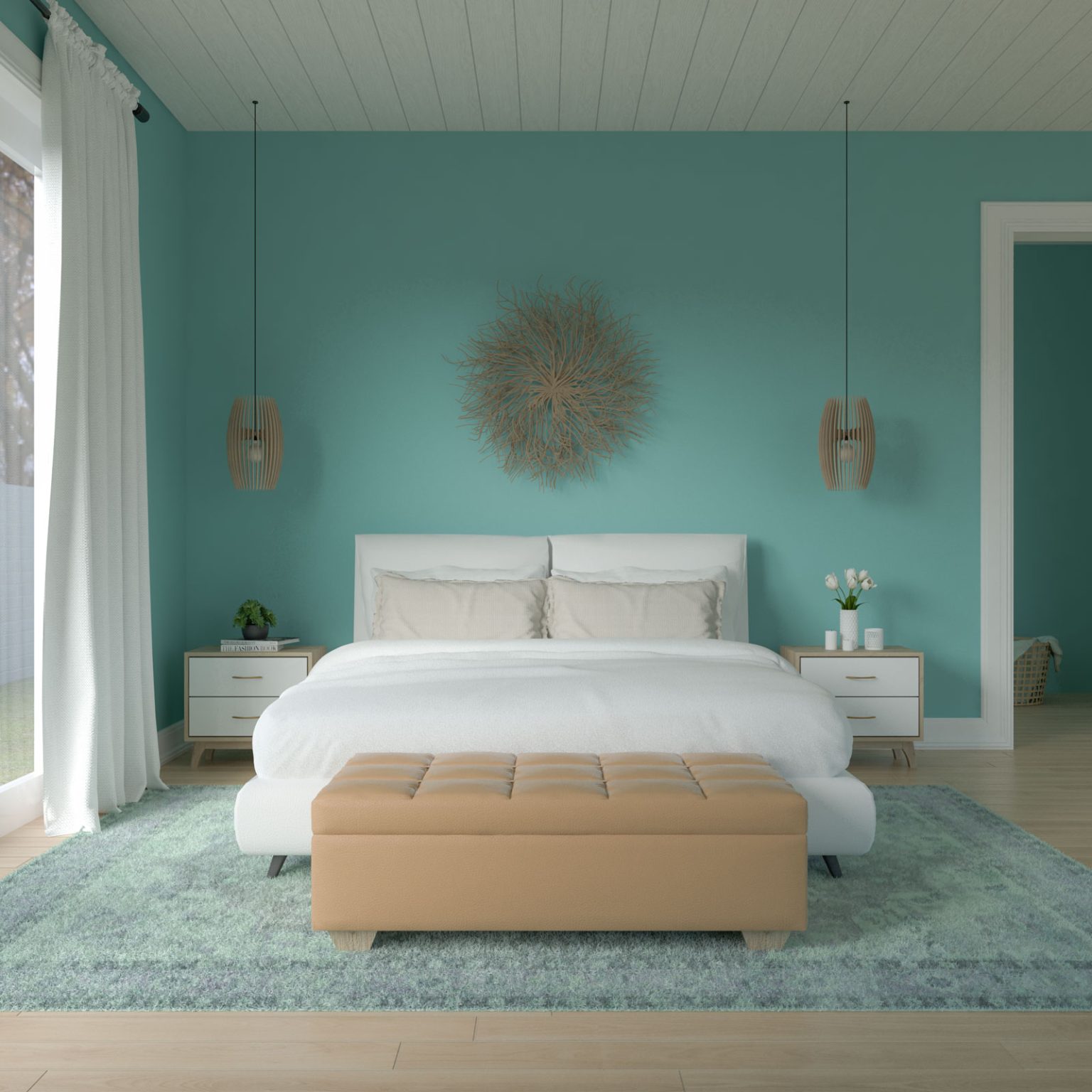 15 Calming Wall Colors That Help Reduce Stress in Your Home - roomdsign.com