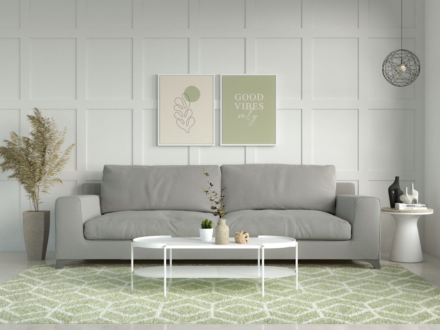 What Color Rug Goes with a Gray Couch? - roomdsign.com