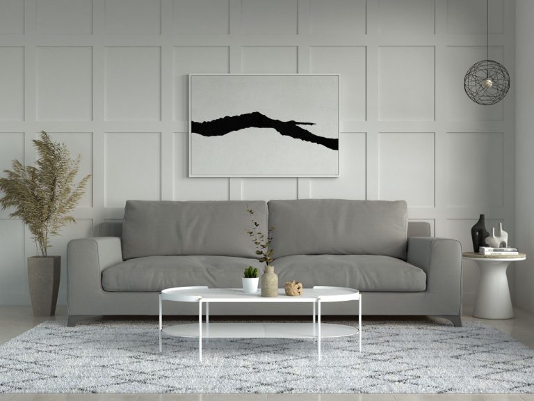 What Color Rug Goes with a Gray Couch? - roomdsign.com