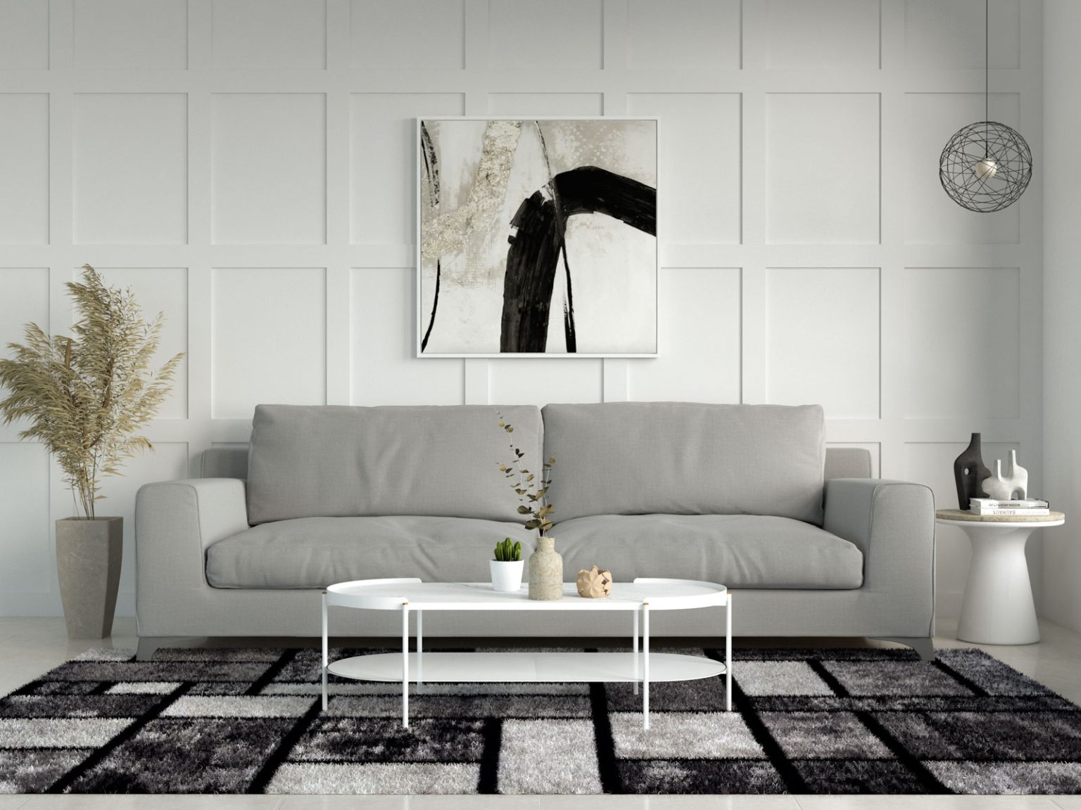 What Color Rug Goes with a Gray Couch? - roomdsign.com