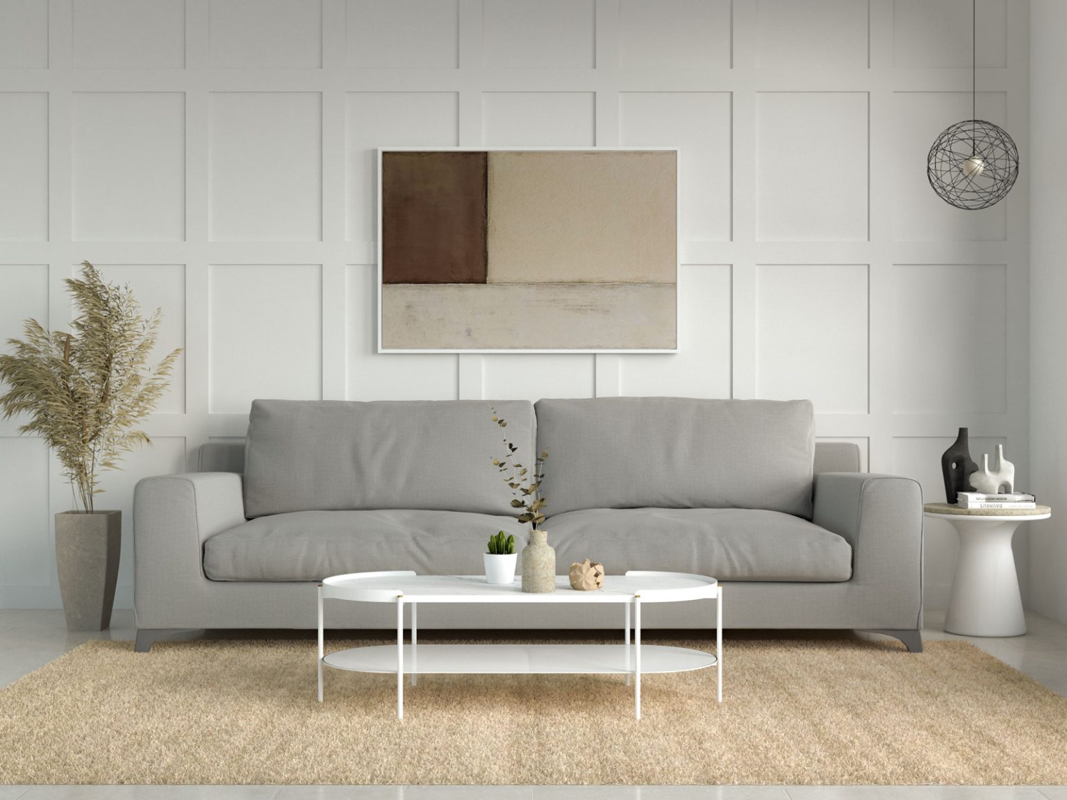 What Color Rug Goes with a Gray Couch? - roomdsign.com