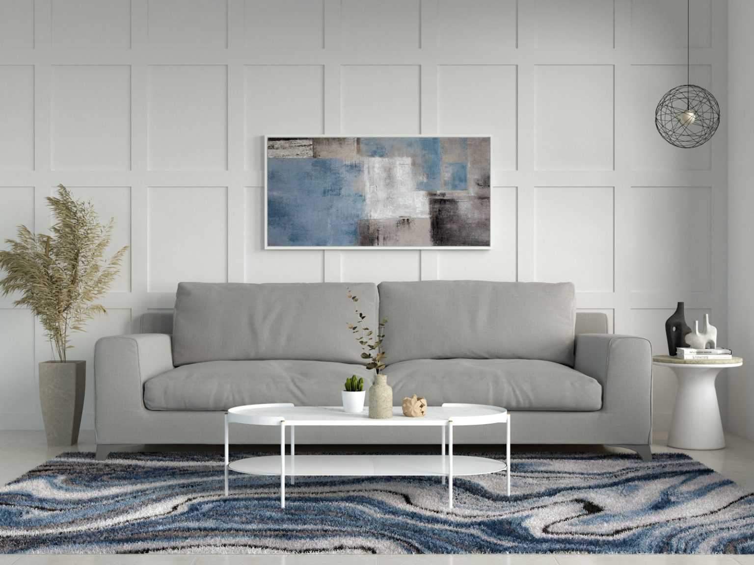 What Color Rug Goes with a Gray Couch? - roomdsign.com