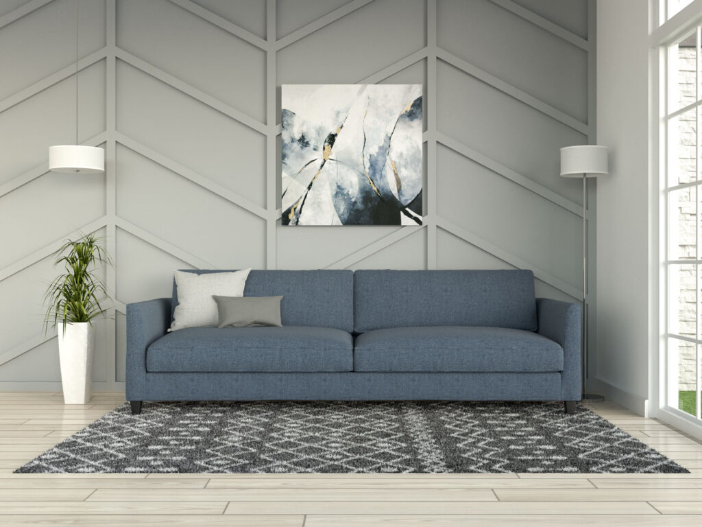 Best Rug for Blue Couch (15 Stylish Options) - roomdsign.com