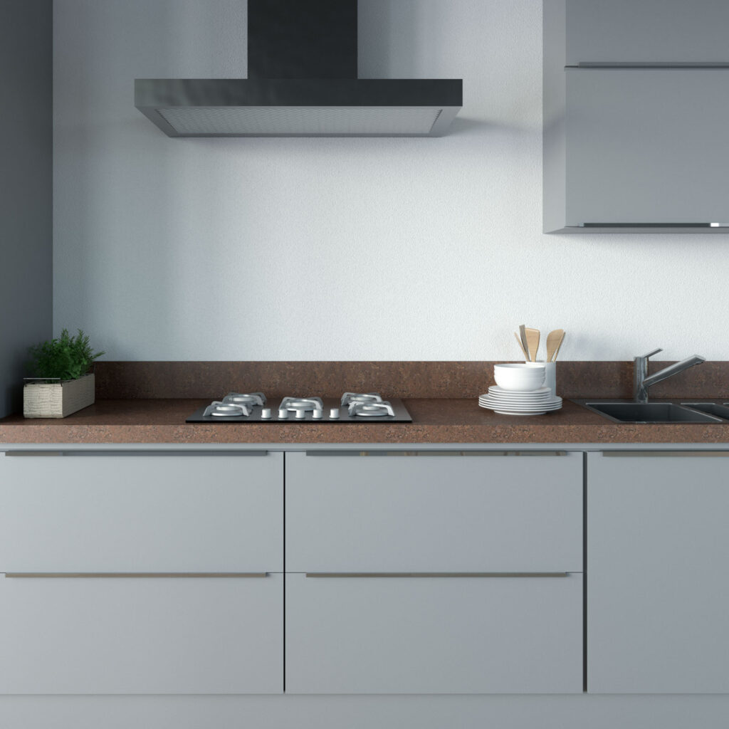 12 Cabinet Colors That Enhance Brown Granite Countertops - roomdsign.com