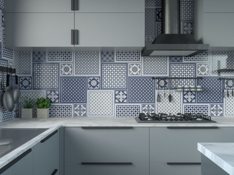 15 Blue Backsplash Tile Ideas That Bring Your Kitchen to New Heights ...
