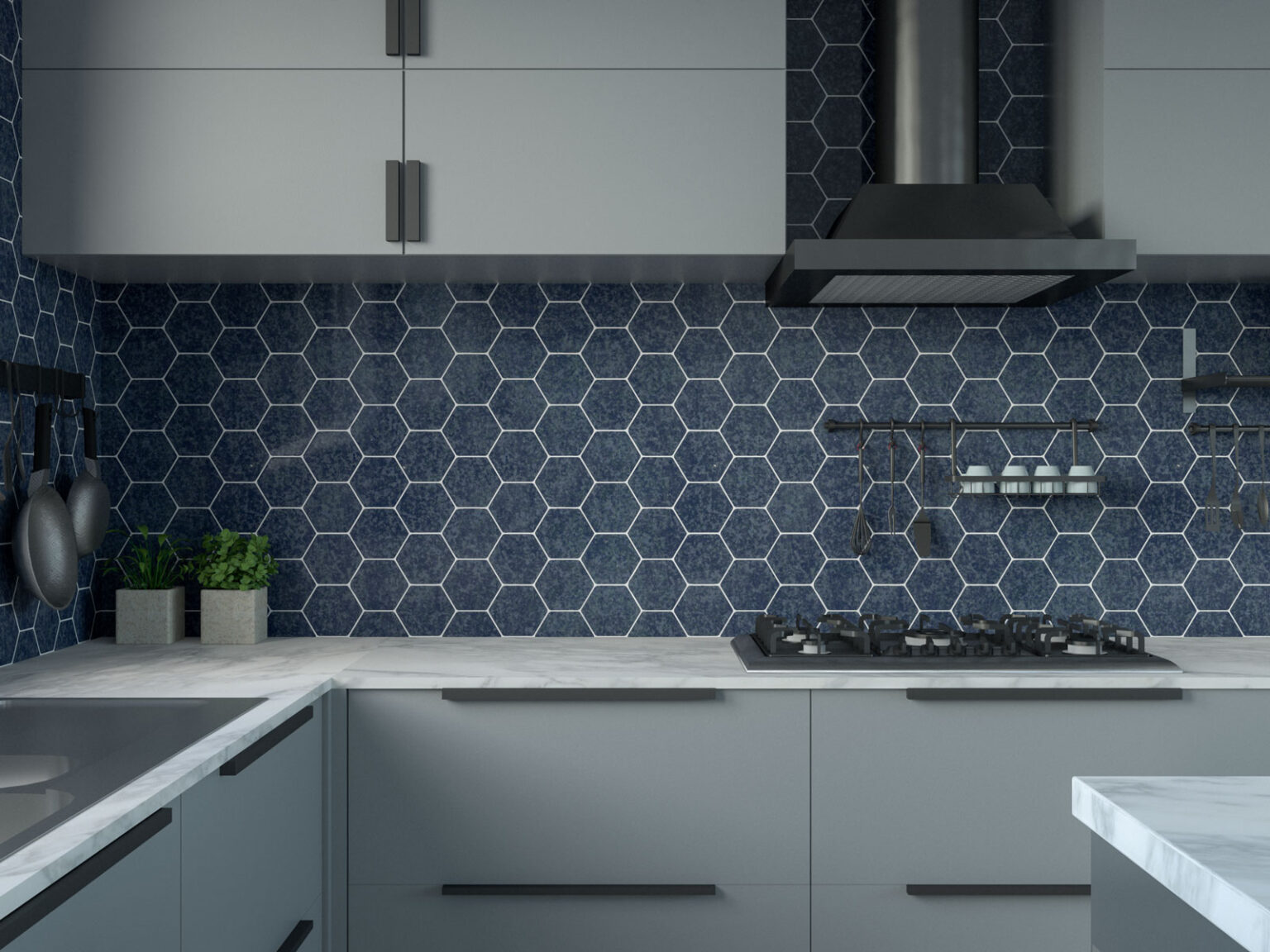 15 Blue Backsplash Tile Ideas That Bring Your Kitchen to New Heights ...