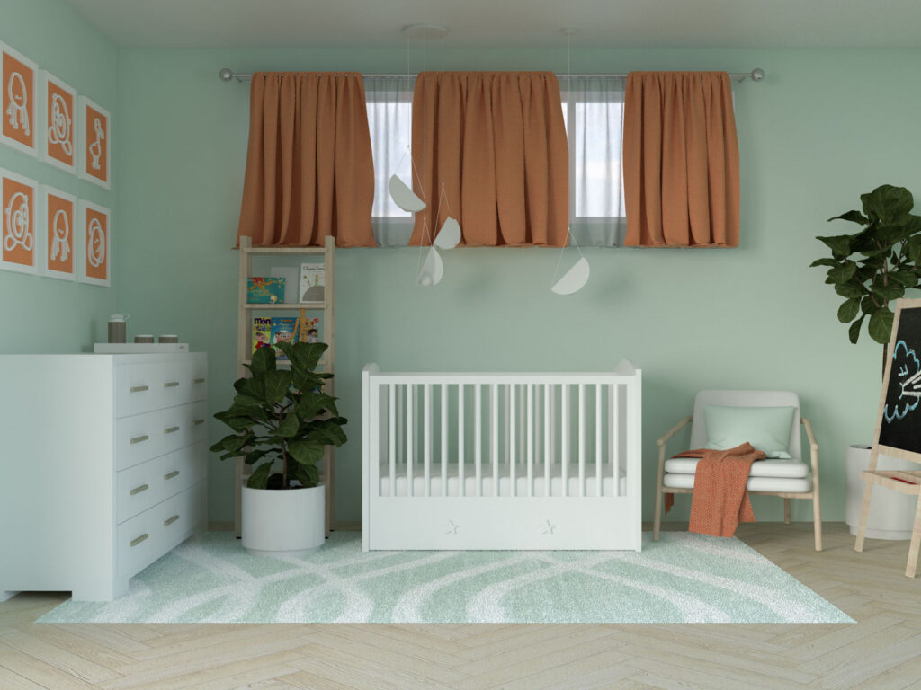 10 Calming Nursery Color Schemes for Your Baby’s Room - roomdsign.com