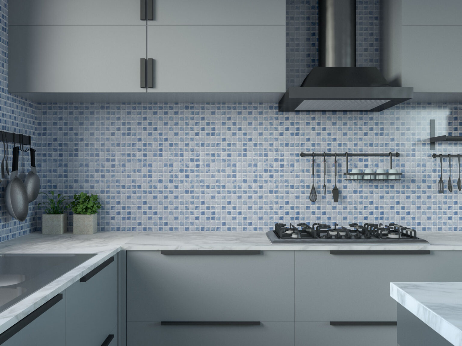 15 Blue Backsplash Tile Ideas That Bring Your Kitchen to New Heights ...