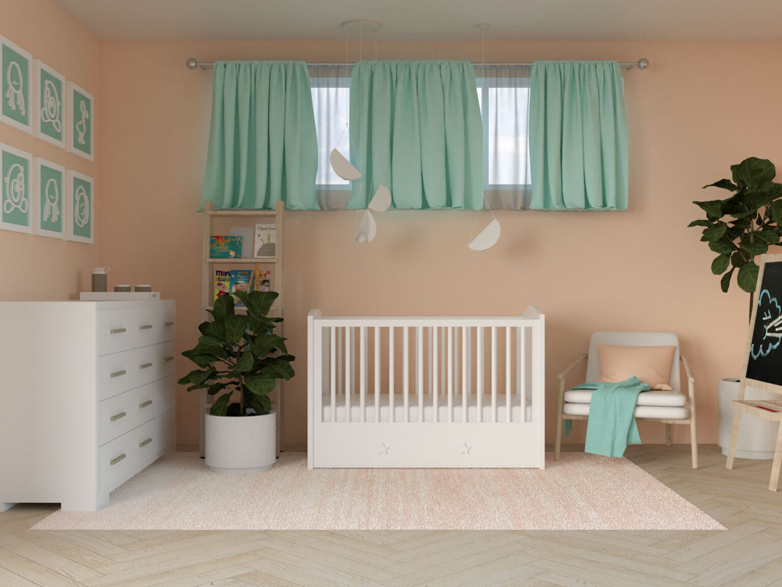 10 Calming Nursery Color Schemes for Your Baby’s Room - roomdsign.com