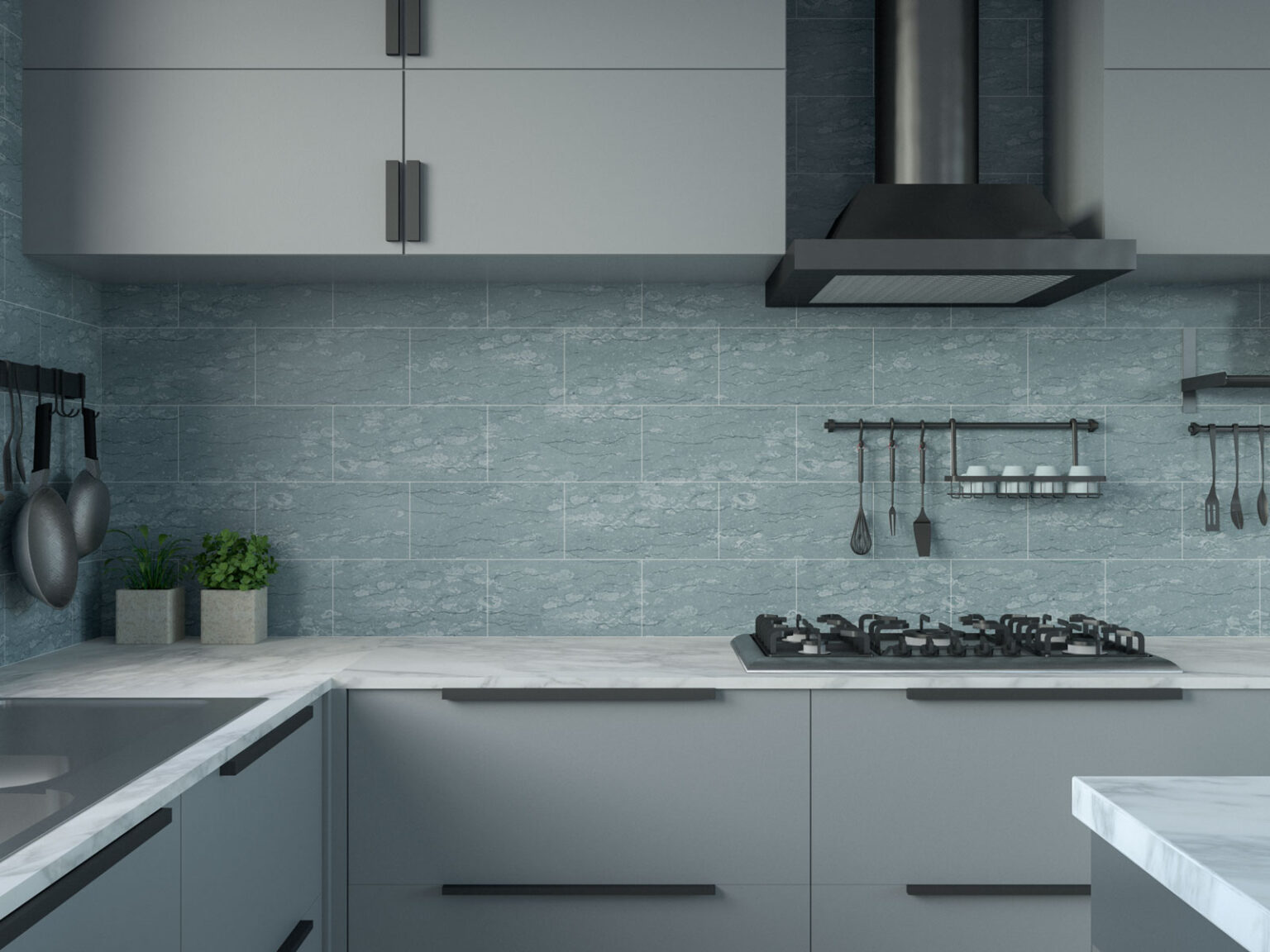 15 Blue Backsplash Tile Ideas That Bring Your Kitchen to New Heights ...