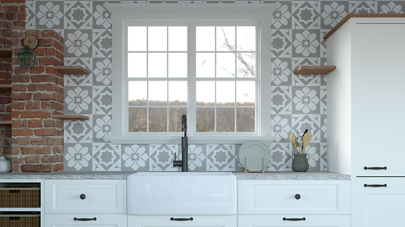 11 Chic Backsplash Ideas for Modern Farmhouse Kitchens - roomdsign.com