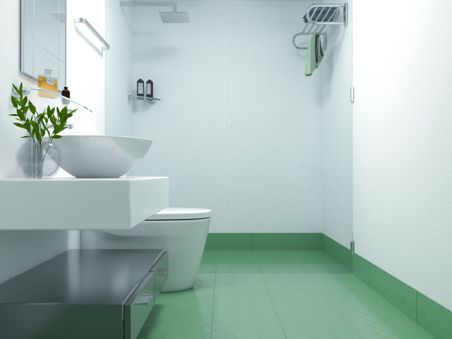 10 Interesting Color Ideas to Complement Green Tile Floors (Fresh and Stylish Pairings ...