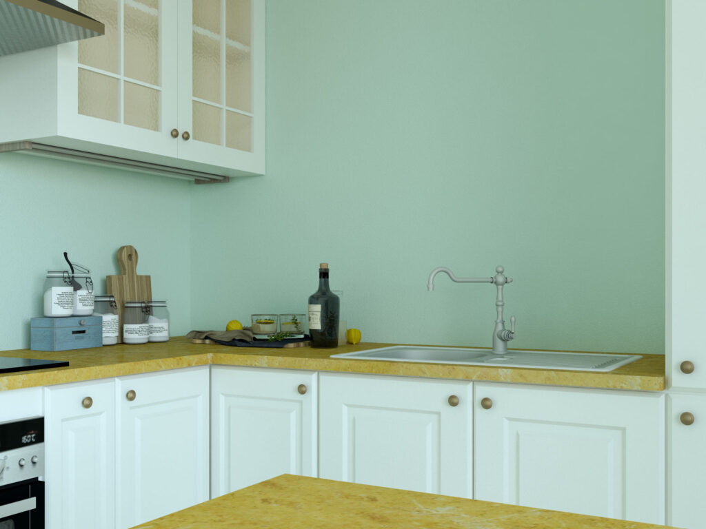 7 Captivating Wall Color Pairing for Yellow Countertops - roomdsign.com