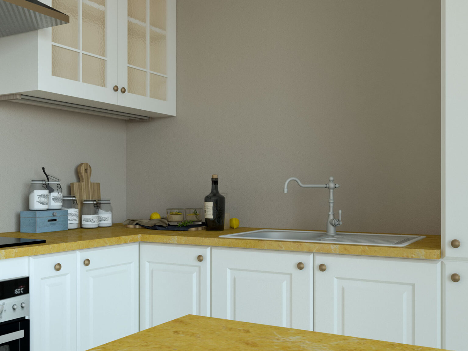 7 Captivating Wall Color Pairing for Yellow Countertops - roomdsign.com