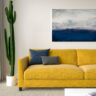 8 Interesting Accent Colors For Your Vibrant Mustard Sofa - roomdsign.com